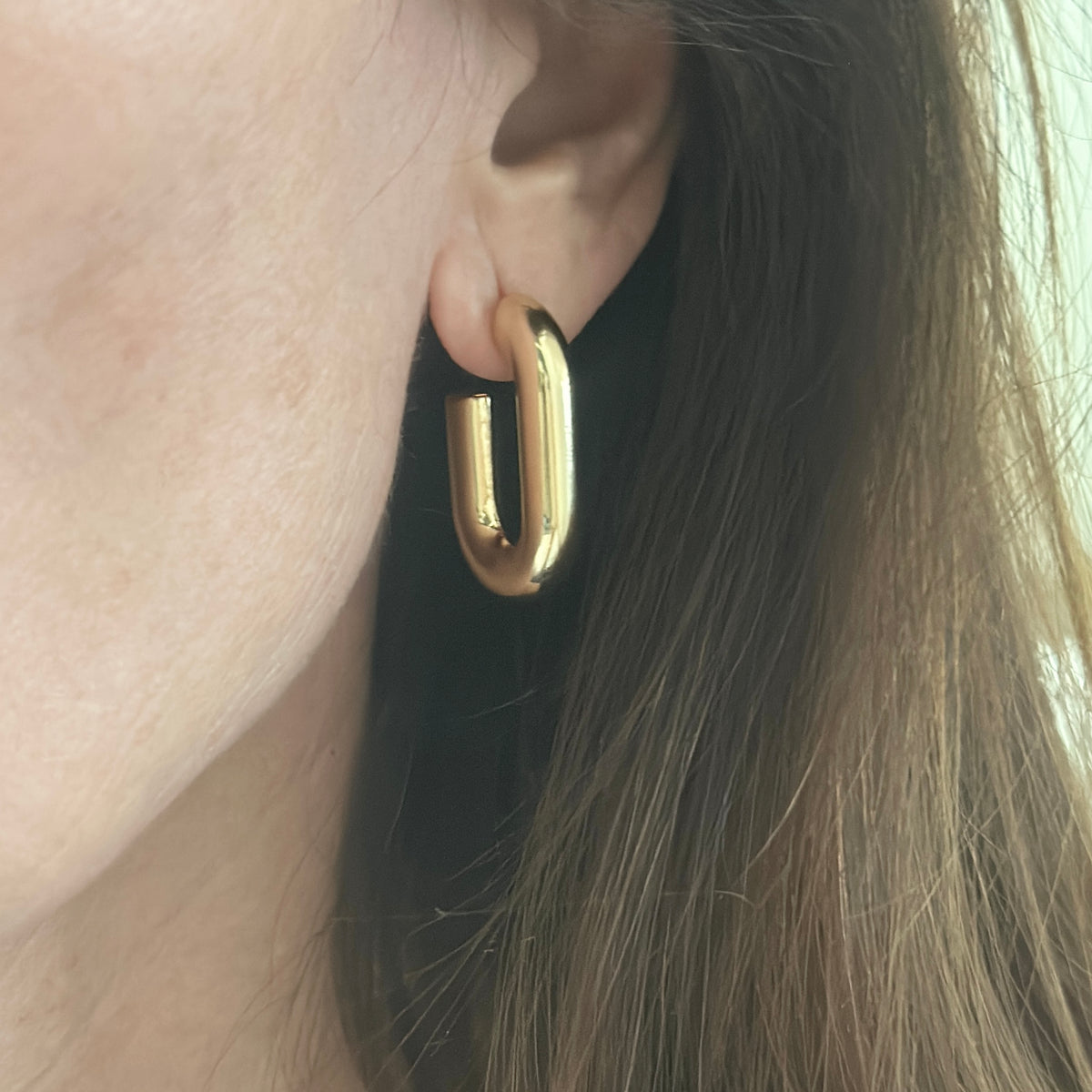 Kelly Large Tube Hoops | Jeny Baker Designs