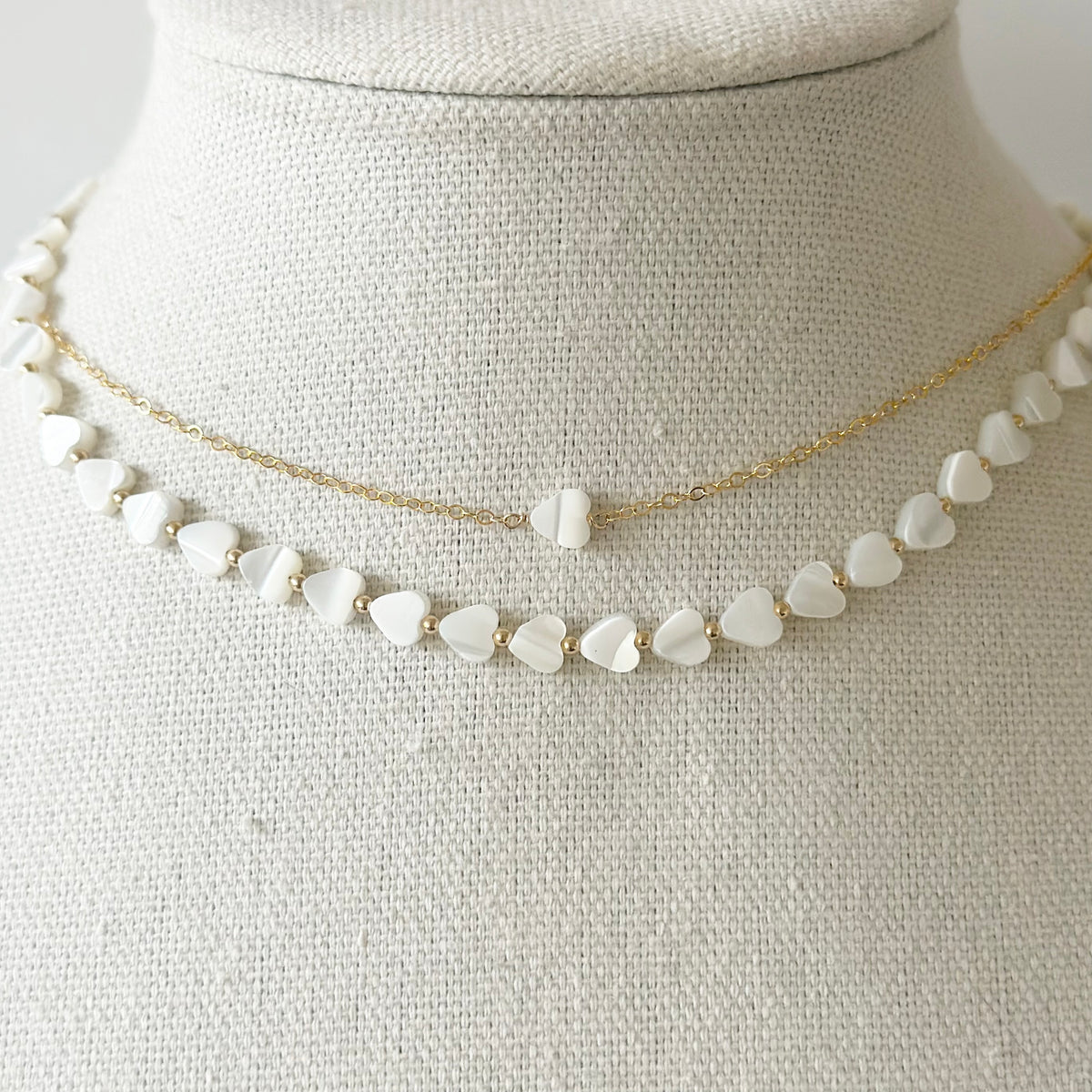 Pippa Heart Necklaces | Jeny Baker Designs